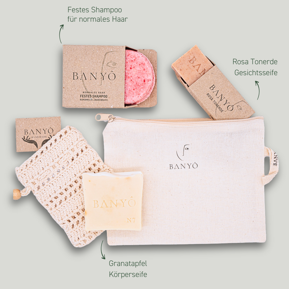 Handgemachte Naturseifen auf Olivenöl-Basis